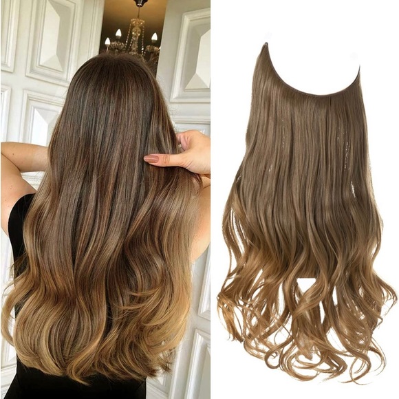 Accessories | 22 Inch Fish Line Band Halo Hair Extension | Poshmark